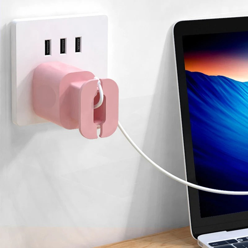 Silicone Adapter Guard + Wire Storage – dailywholesale.pk
